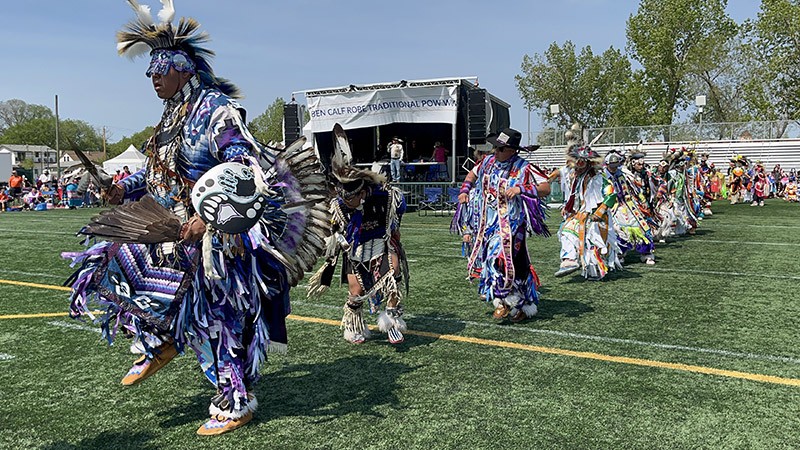 Ben Calf Robe Traditional Pow Wow – Boyle McCauley News